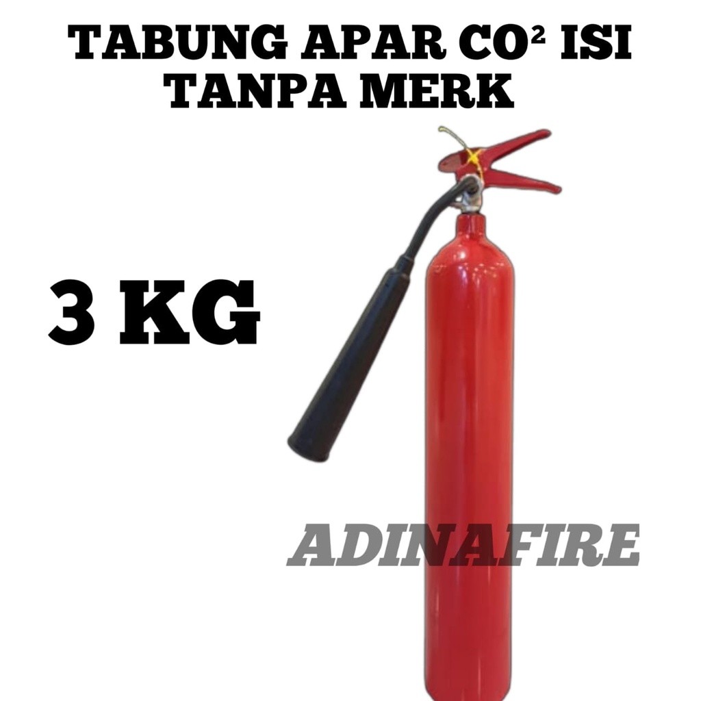 Jual TABUNG APAR CO2 ISI 3 KG TANPA MERK | Shopee Indonesia