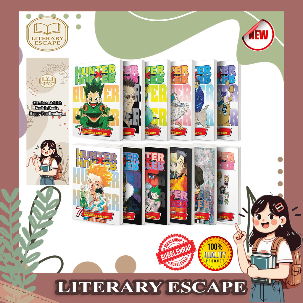 Jual Hunter x Hunter, 38 Book Series by Yoshihiro Togashi (English ...