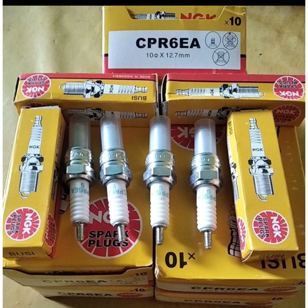 Jual (1PCS) BUSI NGK CPR6EA BEAT/KHARISMA/SUPRA X 125/SATRIA FU 150 ...