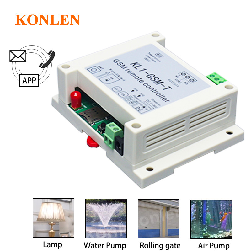Jual KONLEN Smart GSM Relay Controller Temperature Sensor SMS Call ...