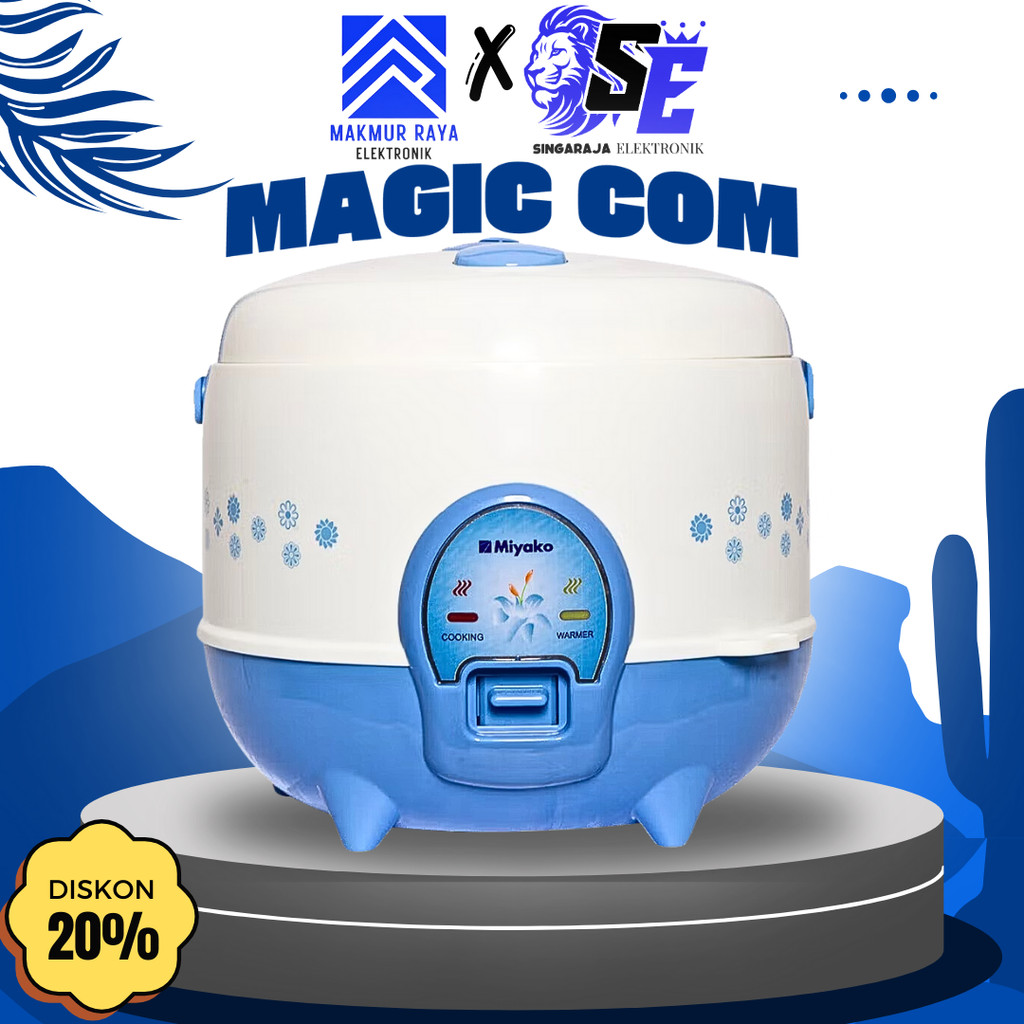 Jual Miyako MCM-612 Rice Cooker 1.2 Liter - Hemat Listrik & Praktis ...