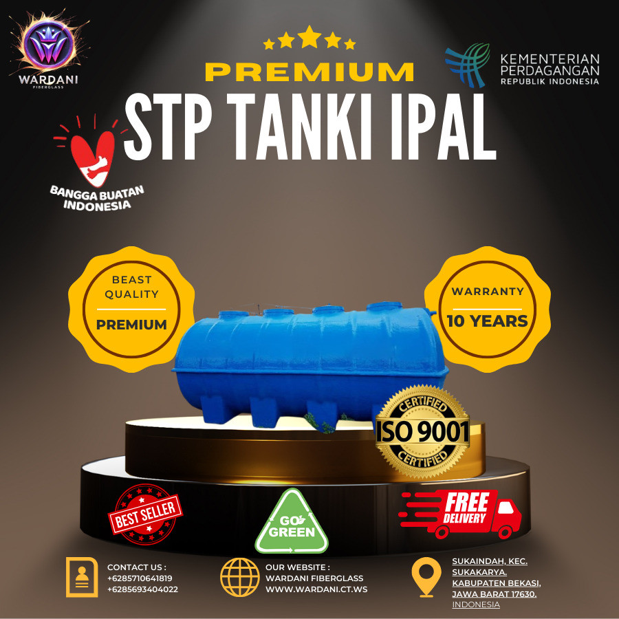 Jual Bio Septic Tank / Bio Tank Ukuran 3000 Liter 18-20 Orang Invoice ...