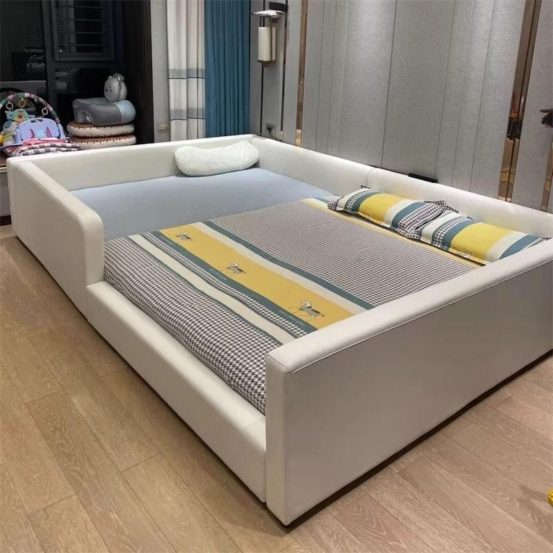 Jual Second Child Family Bed Parent-Child Bed Tatami Bed Leather Bed ...