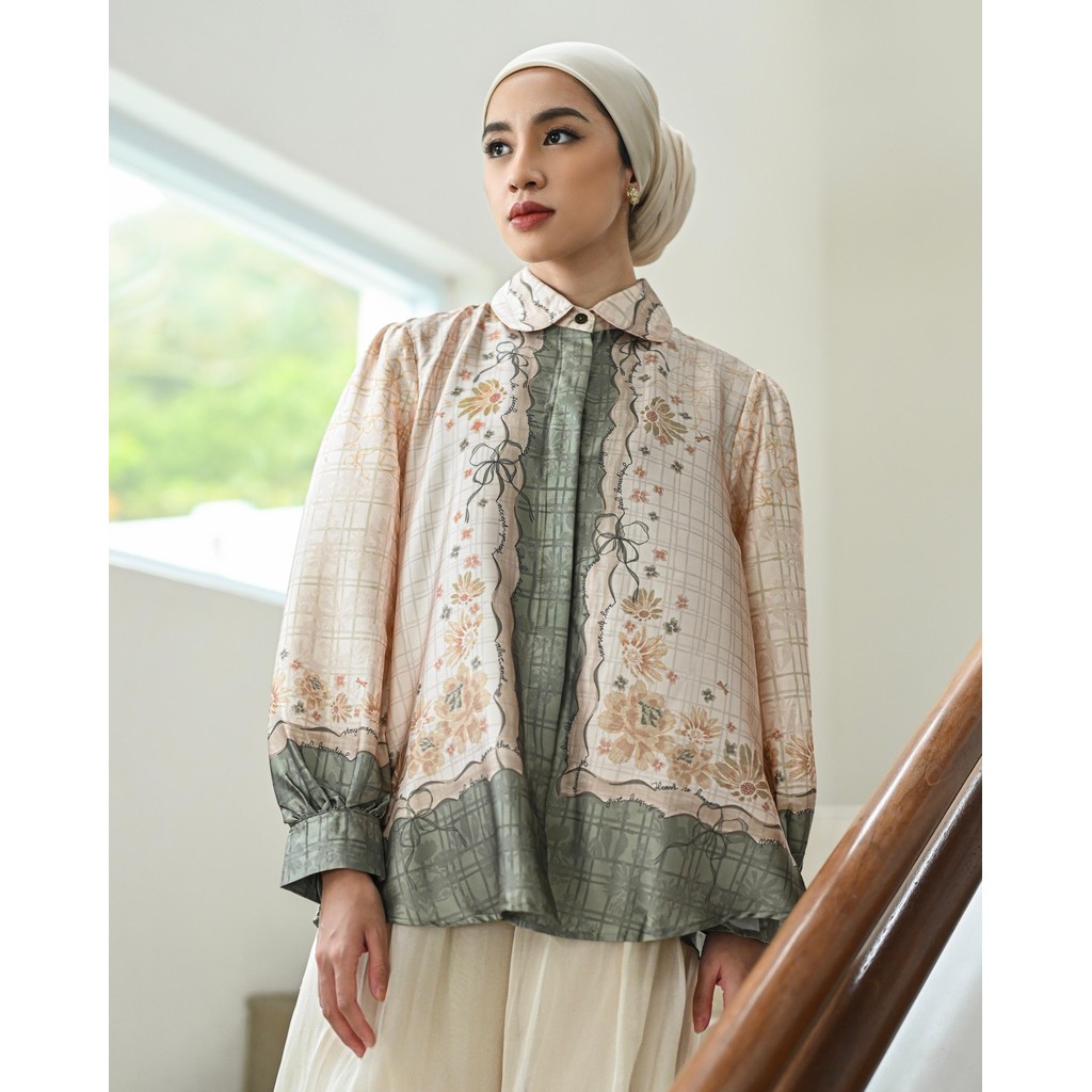 Jual Geulis.id LAUNA SHIRT / KEMEJA WANITA / ATASAN WANITA (3 warna) | Shopee Indonesia