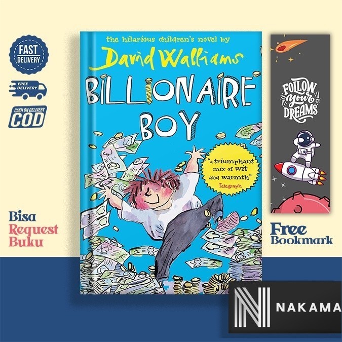 Jual Billionaire Boy by David Walliams | Shopee Indonesia