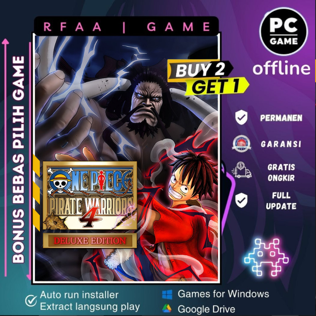 Jual ONE PIECE PIRATE WARRIORS 4 DELUXE EDITION | GAME PC - LAPTOP - DL | Shopee Indonesia