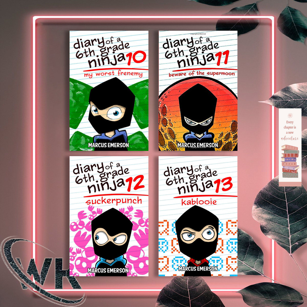 Jual Diary of a 6th Grade Ninja (13 book series) by Marcus Emerson ...