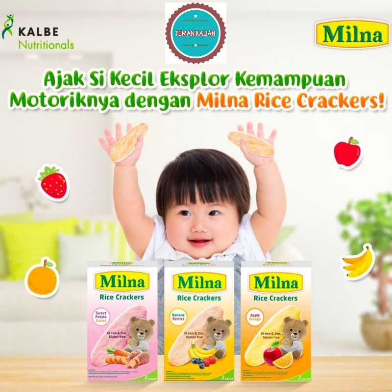 Jual MILNA RICE CRACKERS 20 GRAM | Shopee Indonesia