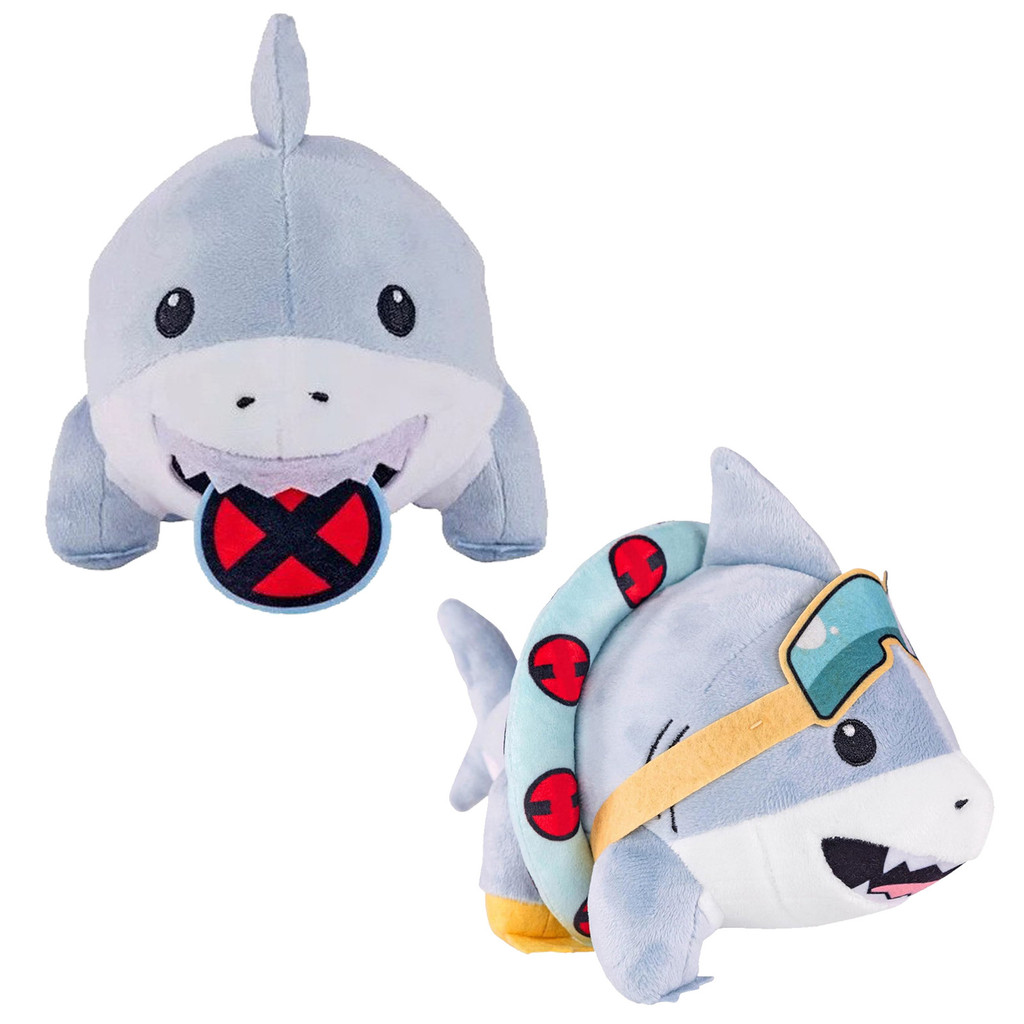 Jual New Anime Jeff The Land Shark 8-Inch Plush Toys Kawaii Stuffed ...