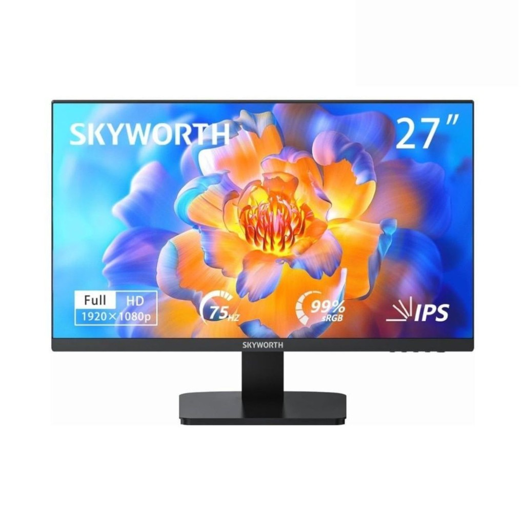 Jual Skyworth LED Monitor 27B1H 27" IPS FHD 75Hz 5ms HDMI VGA | Shopee ...