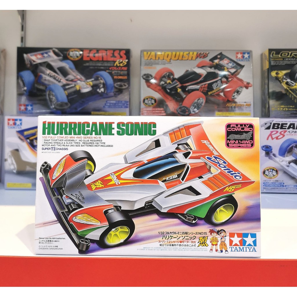 Jual Tamiya 19415 Hurricane Sonic (Super TZ Chassis) MIP | Shopee Indonesia