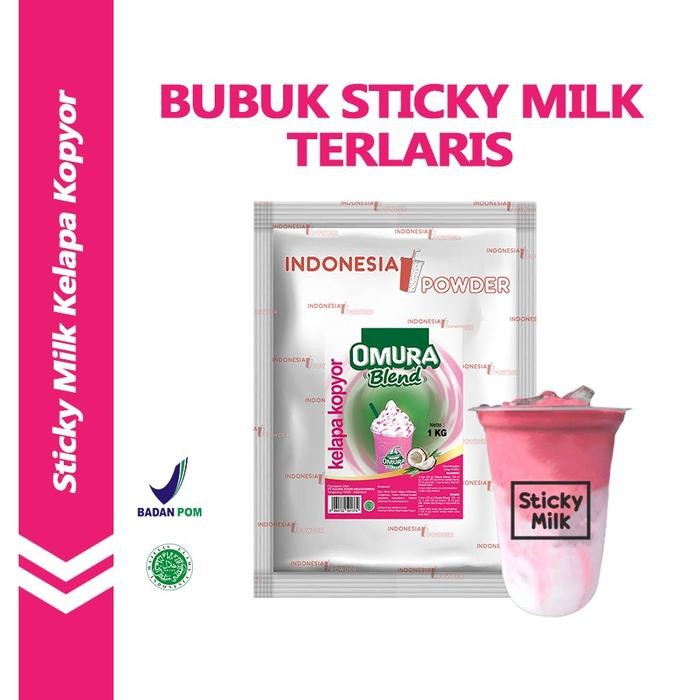 Jual [Promo] STICKY MILK Bubuk Es Sticky Milk Premium Aneka Rasa 1 Kg ...