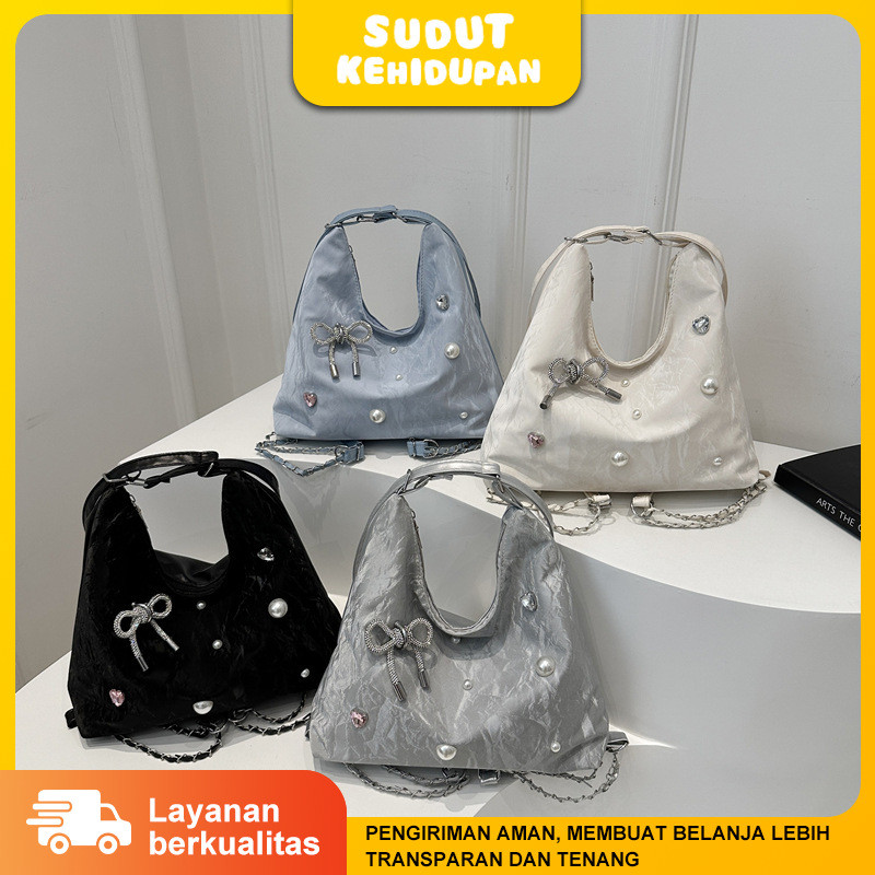 Jual Tas Multifungsi 3-in-1 Korean Style Tas Selempang Motif Kupu-Kupu ...