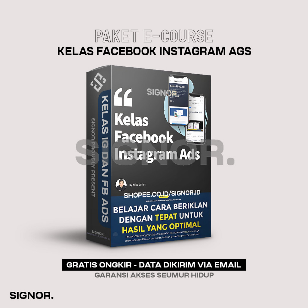 Jual [K8299] Kelas FB & IG Ads Pro - Panduan Lengkap Beriklan di ...