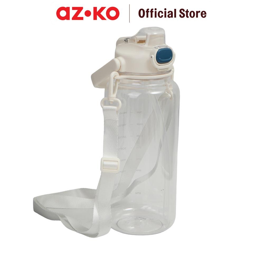 Jual AZKO Ataru 2 Ltr Botol Minum Tritan - Putih | Shopee Indonesia