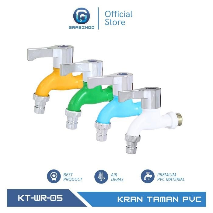Jual Kran Taman Pvc Drat Kuningan / Kran Pvc Drat Kuningan / Kran Kamar ...