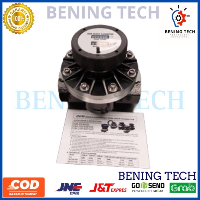 Jual FLOW METER ANALOG MINYAK CAIRAN KENTAL DN50 OGM 2 INCHI | Shopee ...