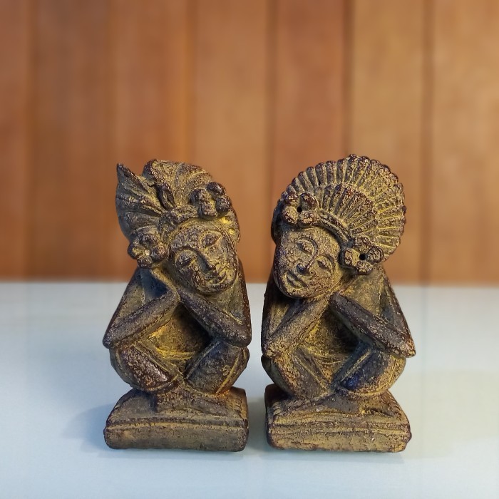 Jual Kado Pernikahan Patung Pajangan Janger Bali 10cm Bali Gift ...