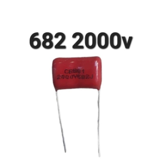Jual JN99 ( 682 2kv ) 682j2kv 682j cbb81 682k cbb 2000v 2.000v 2000 v 2 kv 6.8 nano nf milar ...
