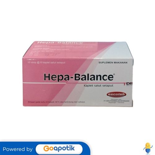 Jual Hepa-Balance Box 60 Tablet | Shopee Indonesia