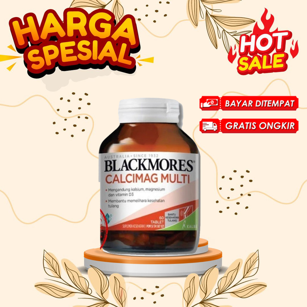 Jual BLACKMORES CALCIMAG MULTI 60 TABLET | Shopee Indonesia