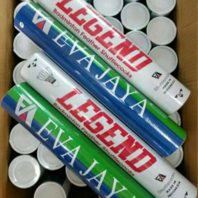 Jual Bola Badminton Shuttlecock Eva Jaya Legend | Shopee Indonesia