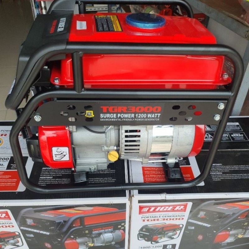 Jual Mesin Genset Generator Bensin 1000 Watt Tiger Type TG 2880 ...
