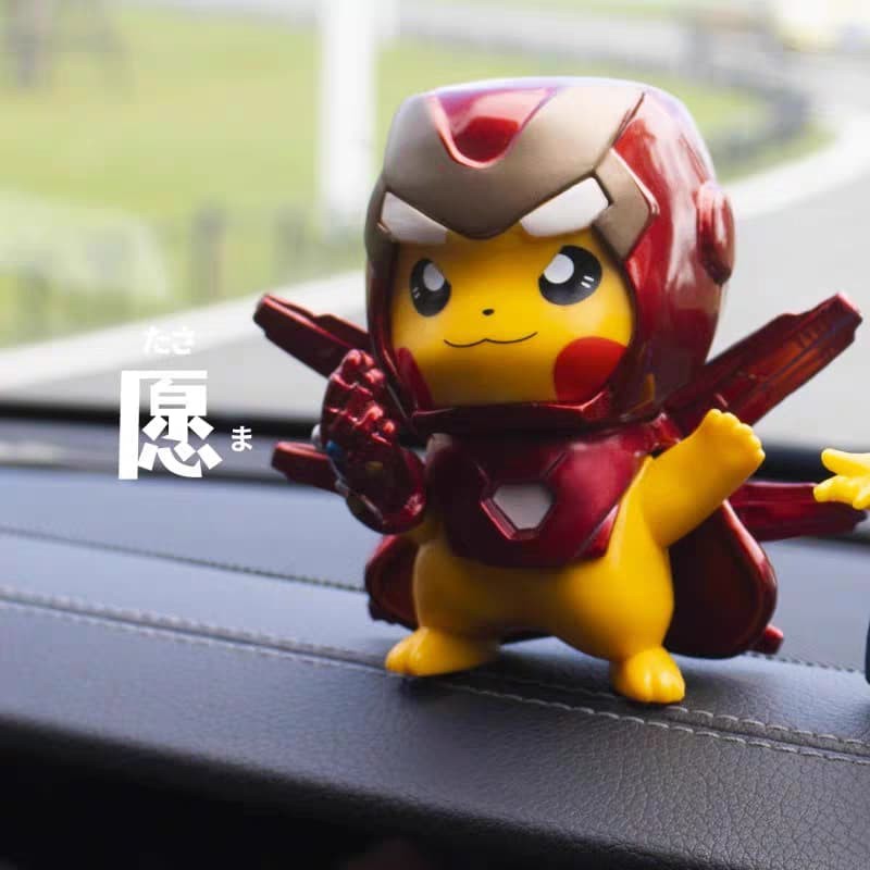 Jual Patung Anime Action Figure Pikachu Iron man Batman Size Koleksi ...