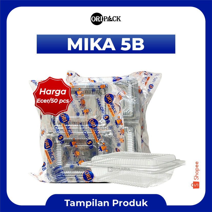Jual [ 50 Pcs ] MIKA 5B ORIPACK Plastik Kemasan Makanan Snack Jajan ...