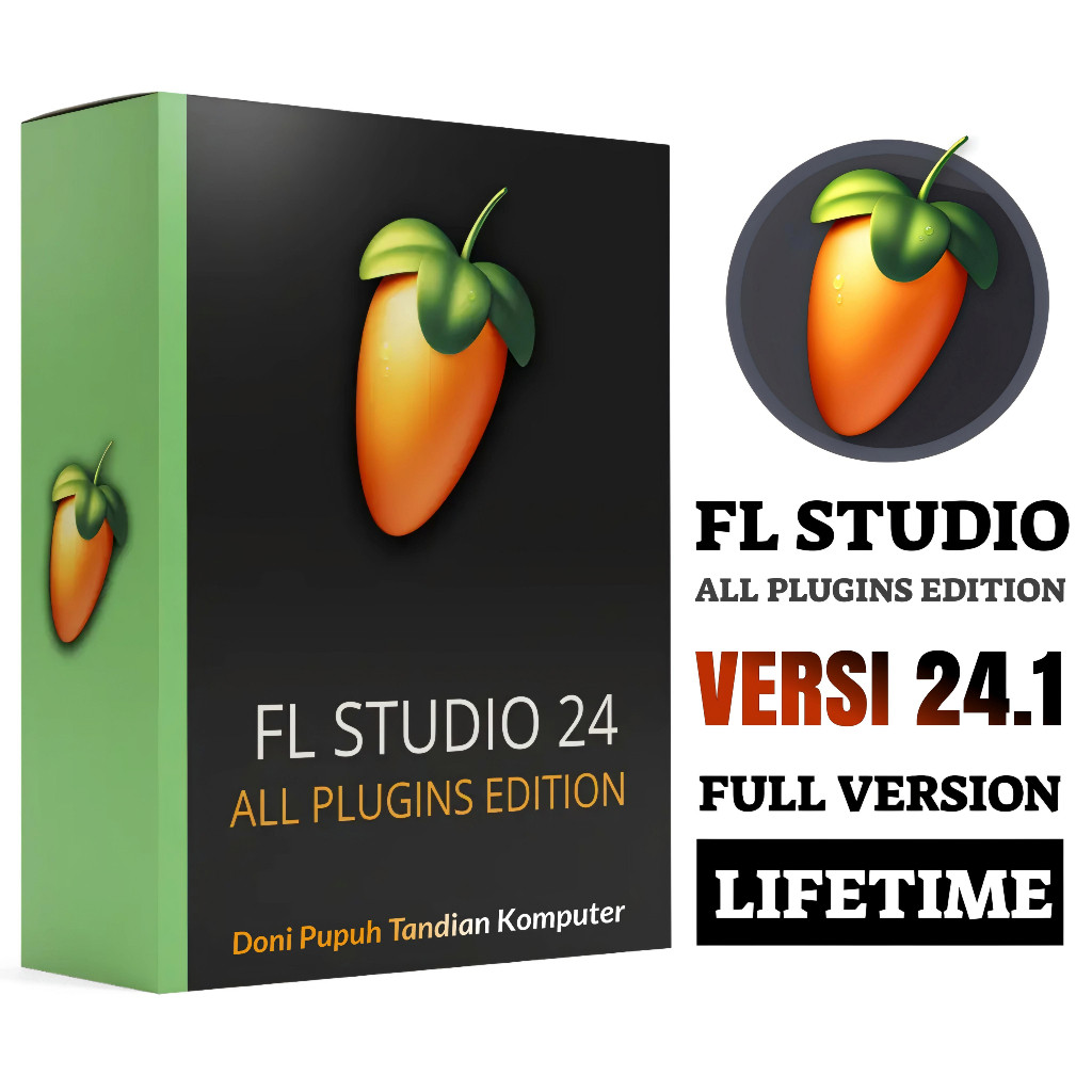 Jual FL Studio Producer Edition Terbaru 24.1.2 Full Version Lifetime + Video Cara Install ...