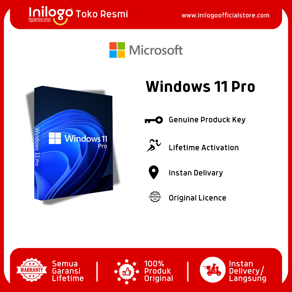 Jual Windows 11 Pro Original Key Lifetime | Shopee Indonesia