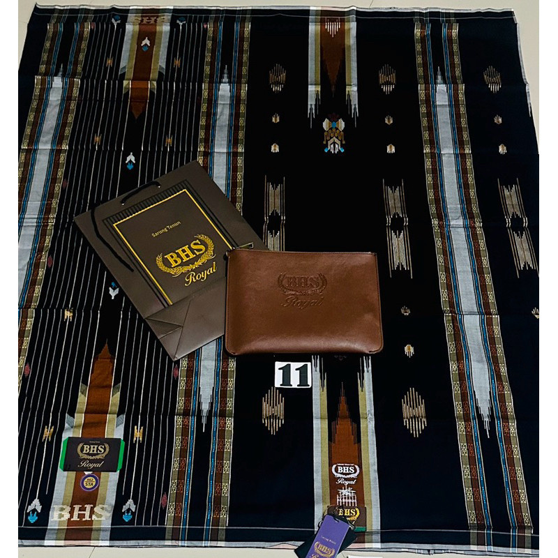 Jual Sarung BHS Royal STA Grade GOLD (Jahit Tengah ) | Shopee Indonesia