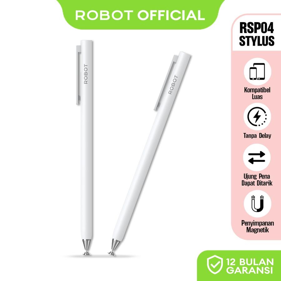 Jual ROBOT RSP04 Stylus Pen Universal Compatible Mackbook Android Ios ...