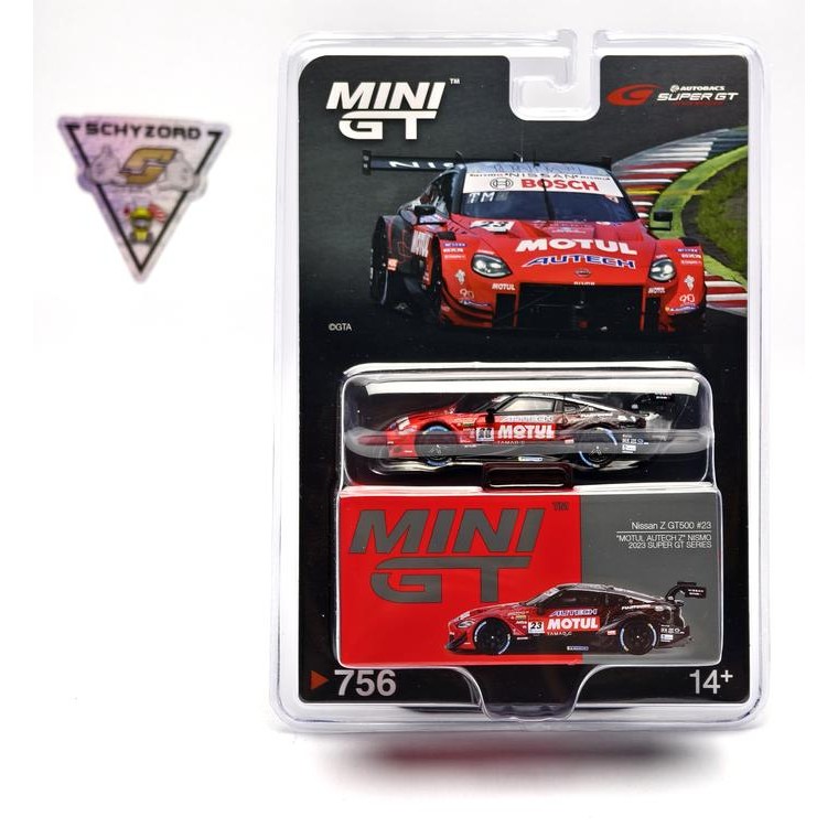 Jual Mini GT 756 Nissan Z GT500 #23 MOTUL AUTECH Z NISMO 2023 SUPER GT ...