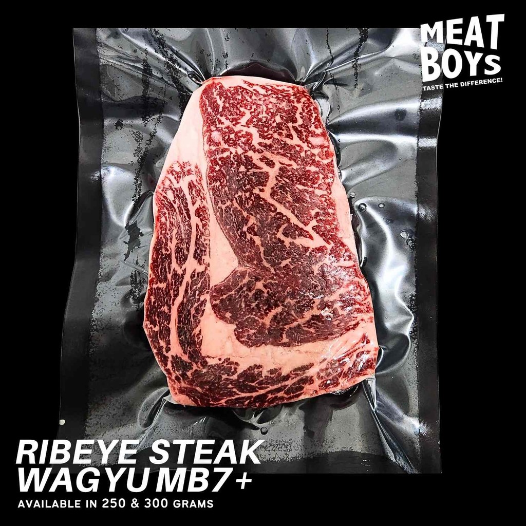 Jual RIBEYE WAGYU STEAK MB7+ [300GR] | Shopee Indonesia