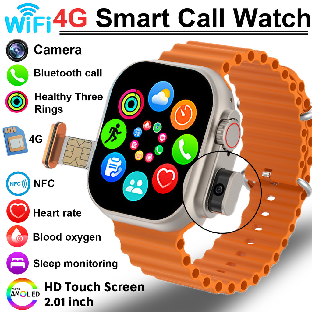 Jual New T83 Pro Smart Watch Support 4G SIM Card Cellular Network ...