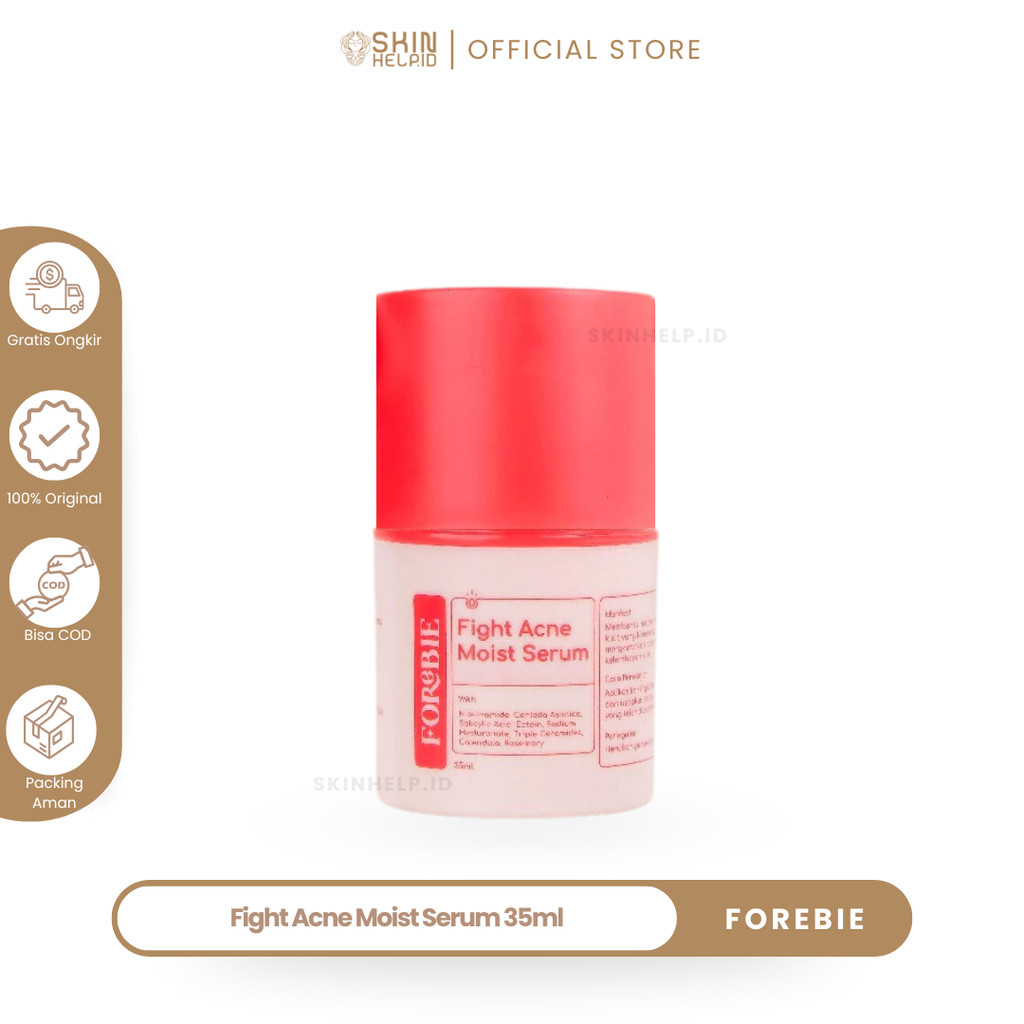 Jual FOREBIE - Fight Acne Moist Serum 35ml (Original Produk 100 % ...