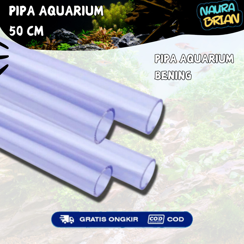 Jual Pipa Aquarium Bening 50cm untuk air terjun aquarium waterfall ...