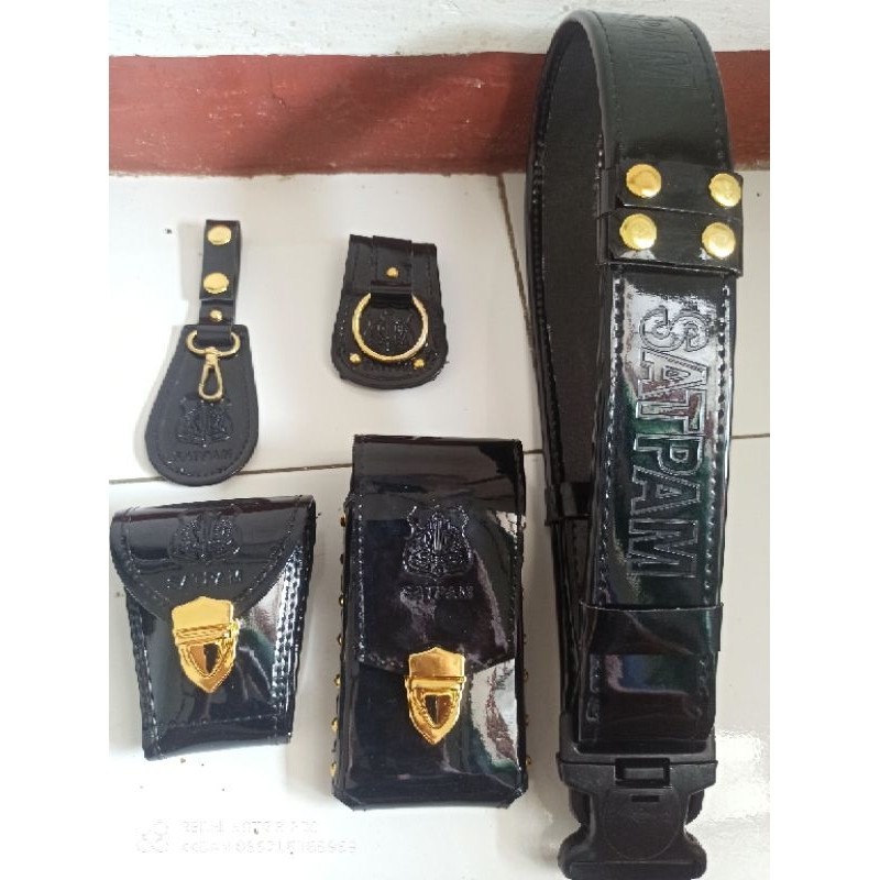 Jual KOPEL SATPAM HITAM KOPEL SET PDH PDL SUS PDL 1 SATKAMLING SATPAM ...