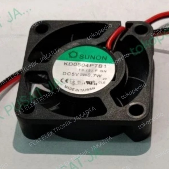 Jual SB99 exhaust cooling fan kipas pendingin dc 3v=5volt 5v 4x4cm 4x4 ...