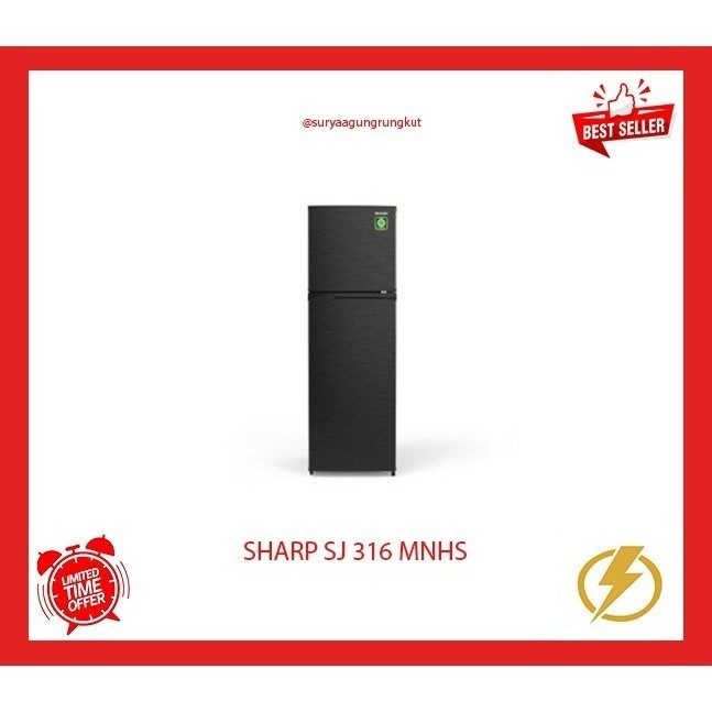 Jual KULKAS SHARP 2 PINTU - SJ 316 MNHS | Shopee Indonesia