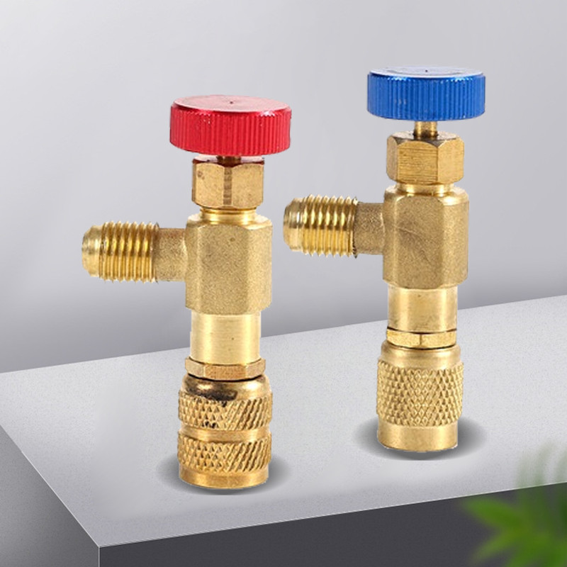 Jual R410 R22 Charging Valve adaptor AC Pengaman naple Air Conditioning Refrigerant Adapter ...