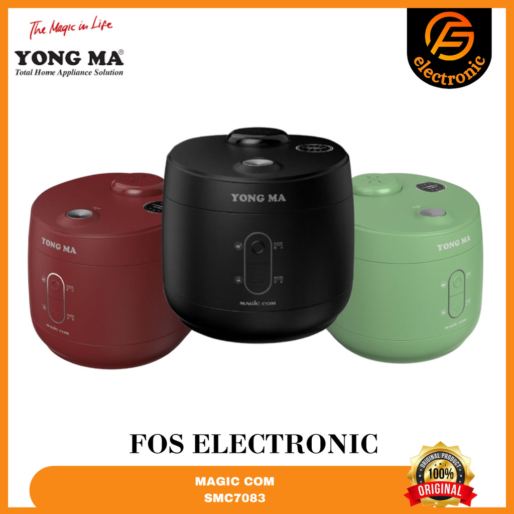 Jual YONG MA SMC7083 / SMC-7083 MAGIC COM RICE COOKER 1.8 L - 100% ORI ...
