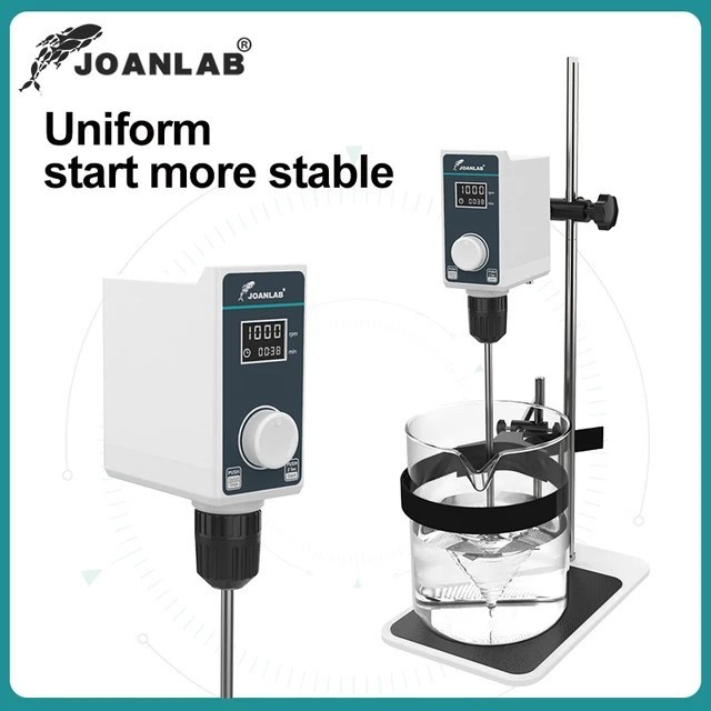 Jual Joanlab OS10 Mixer Overhead Stirrer Brushless Motor Mixer Lab ...