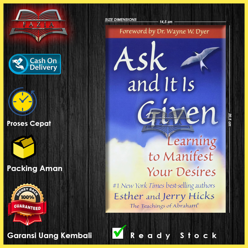 Jual Ask and It Is Given by Esther Hicks (Indonesia/English) | Shopee ...