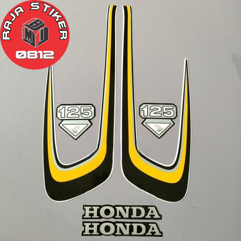 Jual Striping Stiker Polet Sepeda Motor List honda cb100 CB125 CB 125 ...