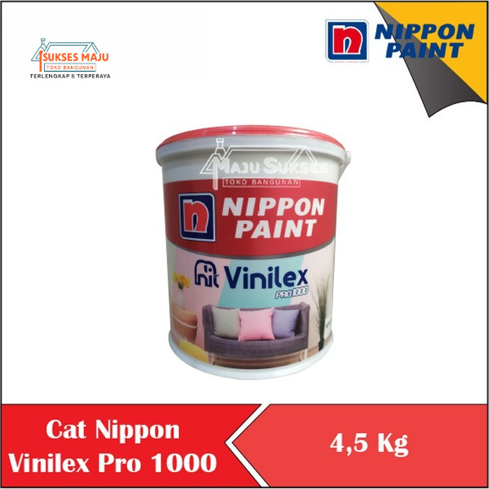 Jual CAT NIPPON VINILEX PRO 1000 CAT TEMBOK PLAFON GIPSUM ASBES CAT ...