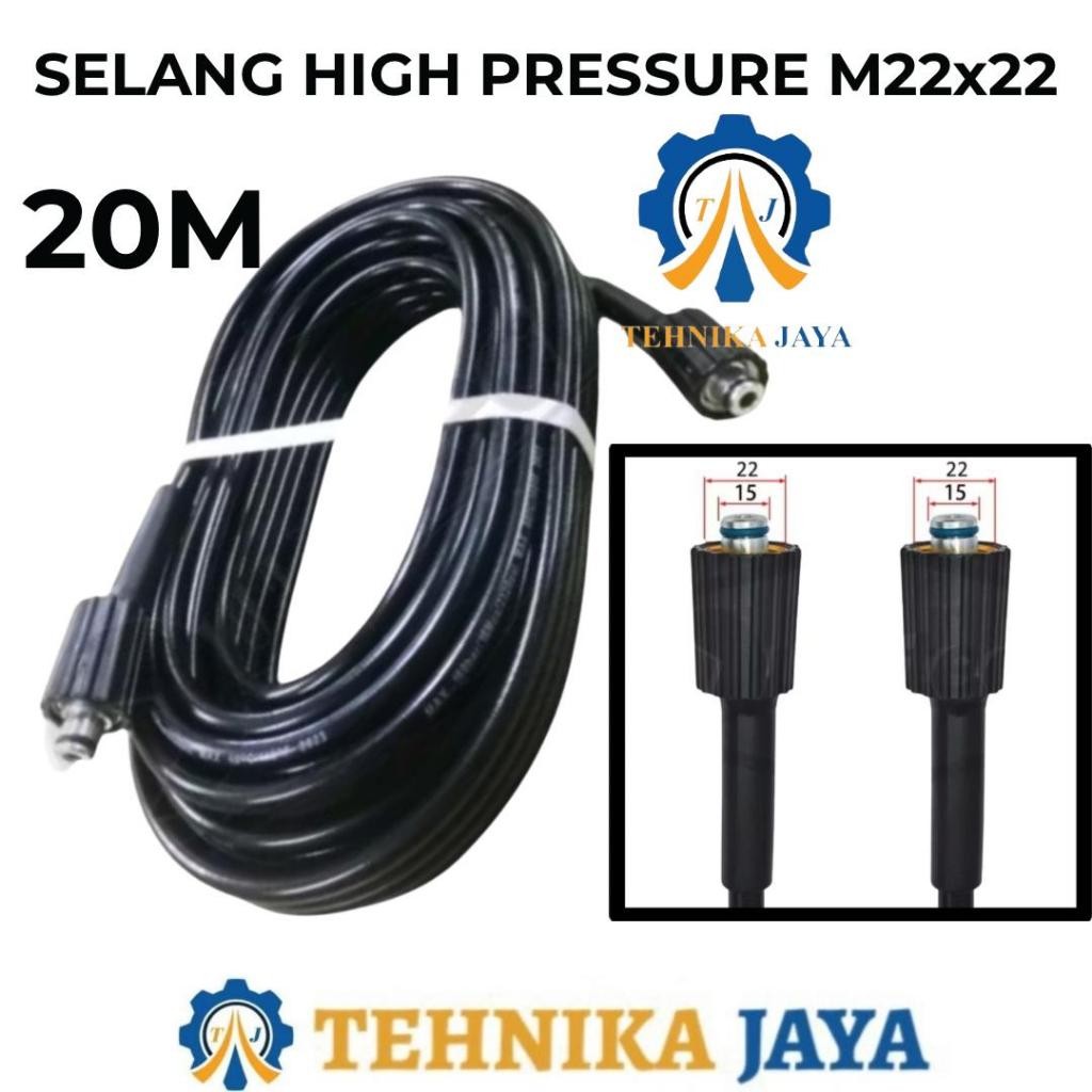 Jual Selang Jet Cleaner High Pressure 20M Mesin Steam Pressure Washer ...