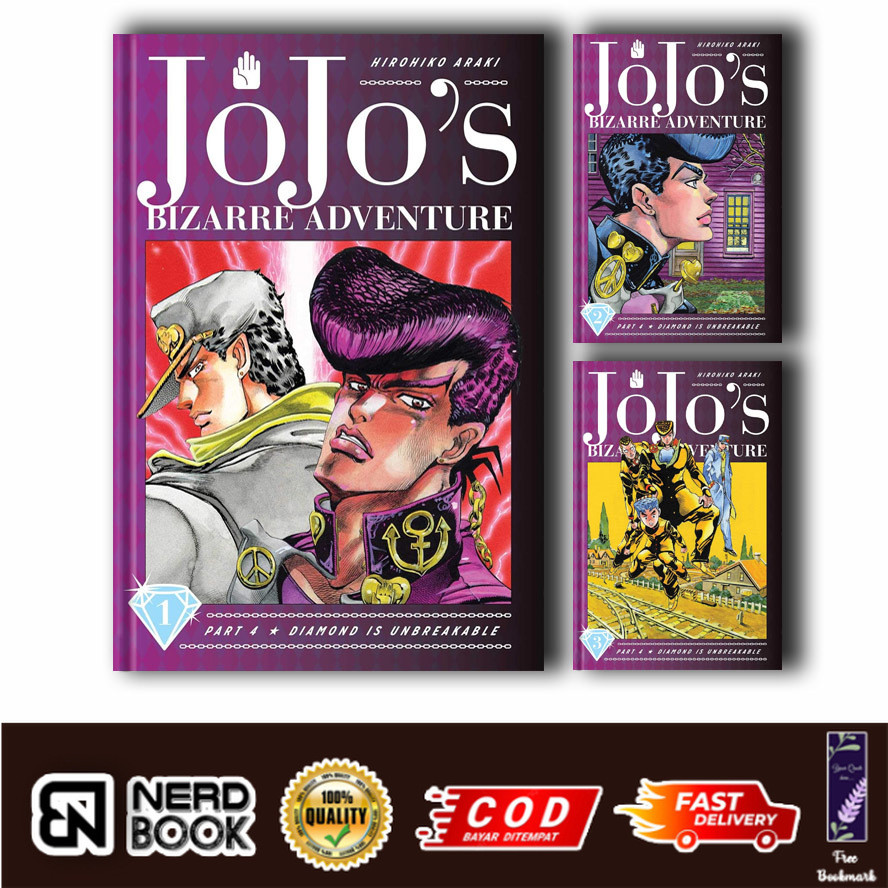Jual JoJo’s Bizarre Adventure: Part 4-Diamond Is Unbreakable (9 Book Series) | Shopee Indonesia