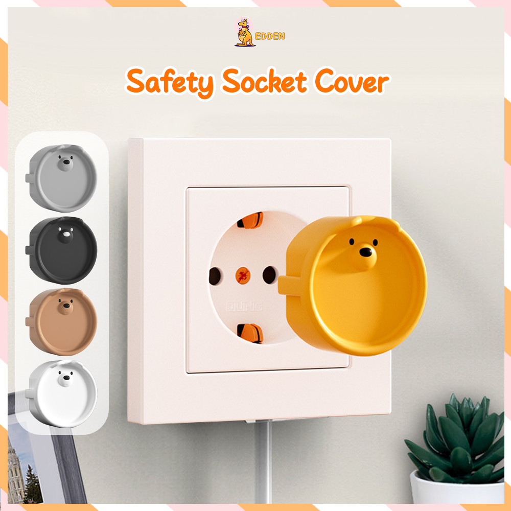 Jual Edden Safety Socket Cover Pengaman Stop Kontak Otomatis Electrick ...